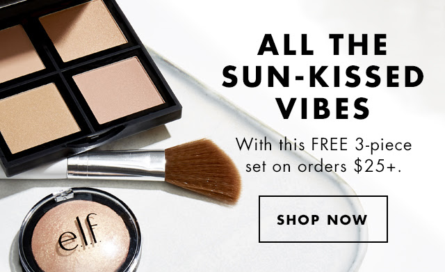 E.L.F. COSMETICS CANADA: Free 3-pc ‘Bronzed Beauty’ Gift Set w ...
