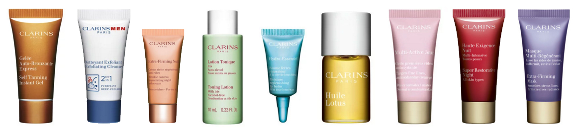 CLARINS CANADA: 6 FREE Deluxe Samples w/ Any Purchase | TODAY ONLY