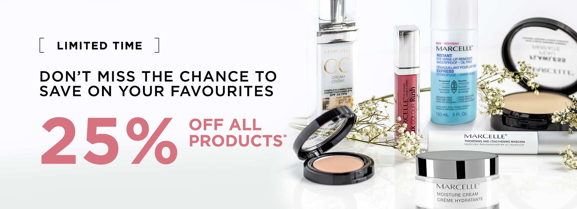 MARCELLE CANADA 2019 VICTORIA DAY SALE: 25% Off All Products | Canadian ...