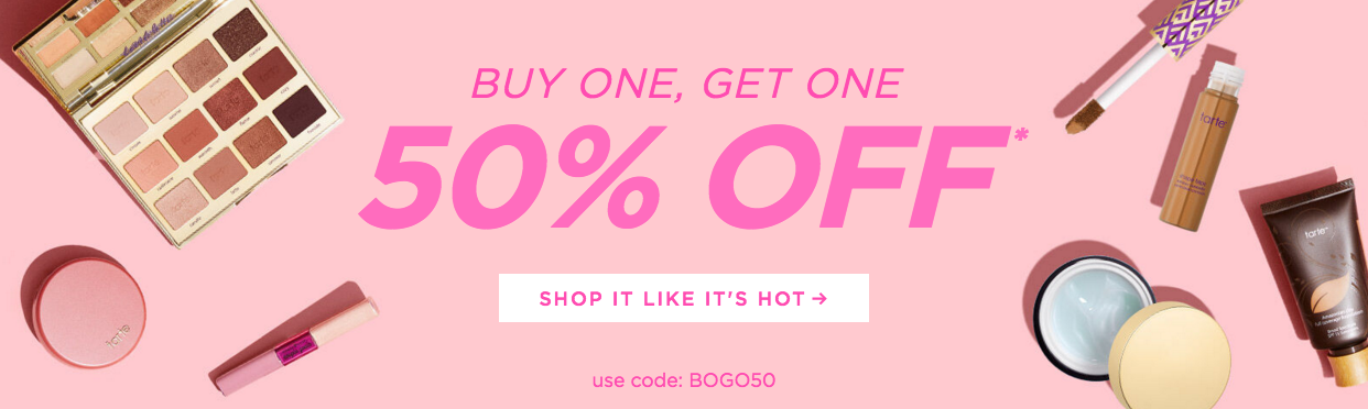 TARTE COSMETICS CANADA: BOGO Sale, 25% Off Shape Tape + Free Shipping ...