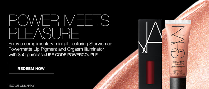 NARS COSMETICS CANADA PROMO CODE: Free 2-pc Power Couple Gift ...