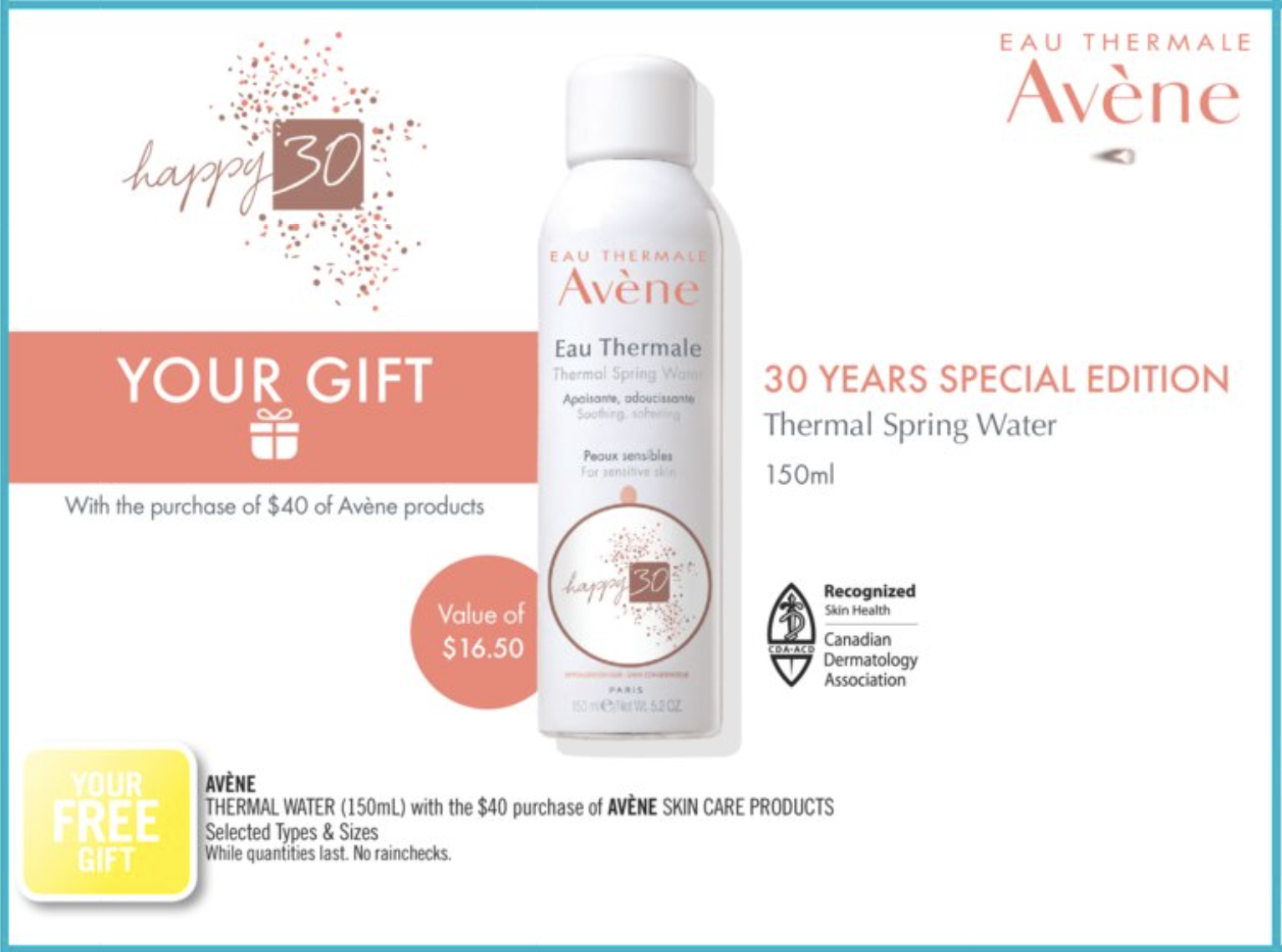 BEAUTY BY SHOPPERS DRUG MART CANADA GWP: Shop Avene Skincare & Receive ...