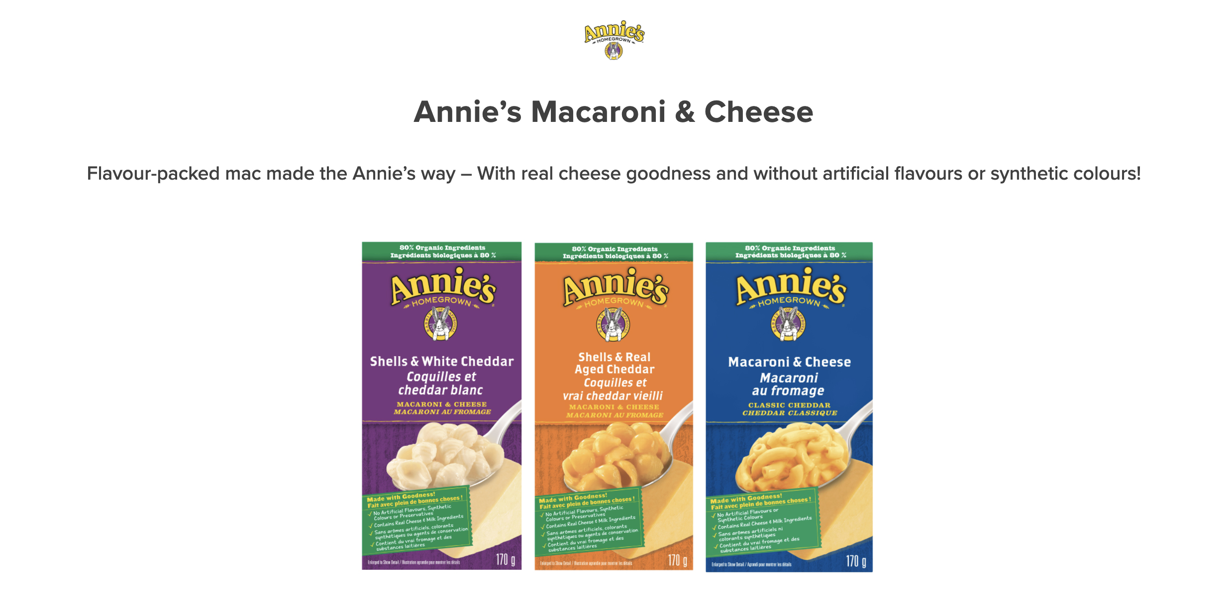 SAMPLER CANADA | CANADIAN FREEBIES: Free Annie’s Macaroni & Cheese Sample