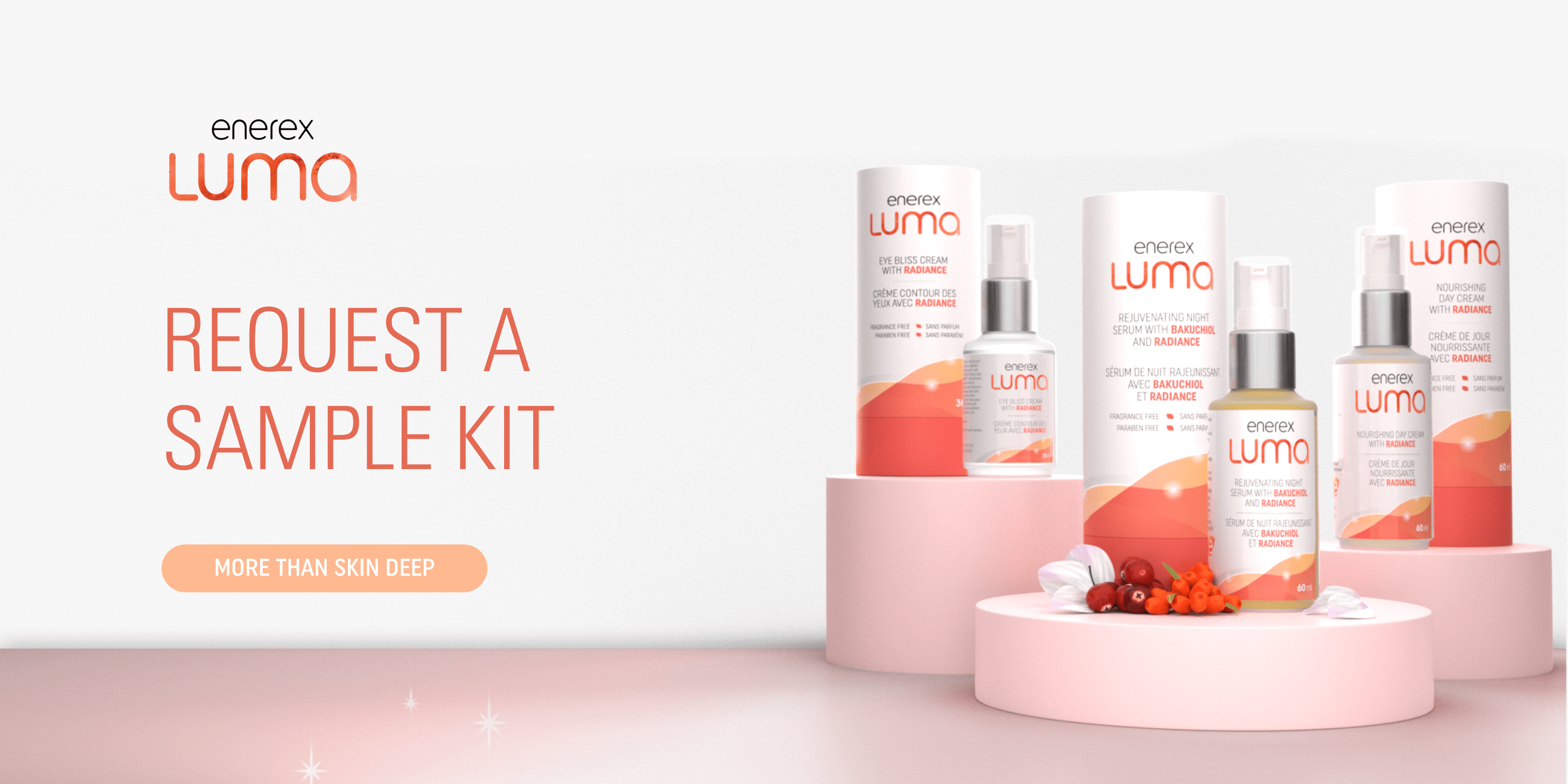 CANADIAN FREEBIES: Free Luma Skincare Sample Kit | Enerex Canada