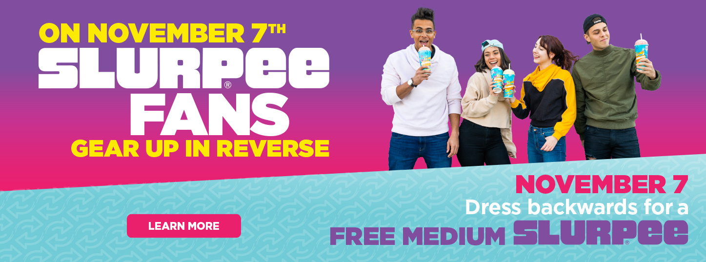 CANADIAN FREEBIES: Free 7-Eleven Slurpee | Reverse Slurpee Day Canada