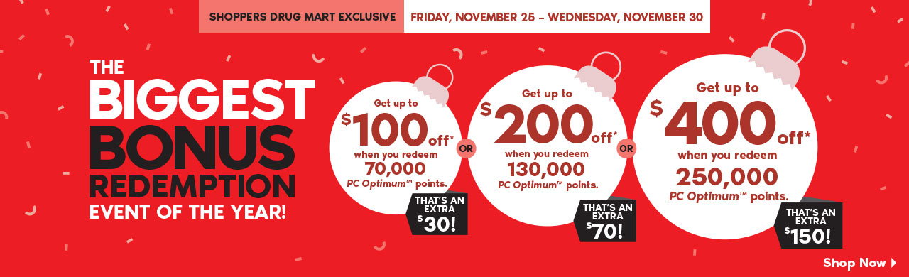 SHOPPERS DRUG MART CANADA: 2022 Black Friday & Cyber Monday BIGGEST ...