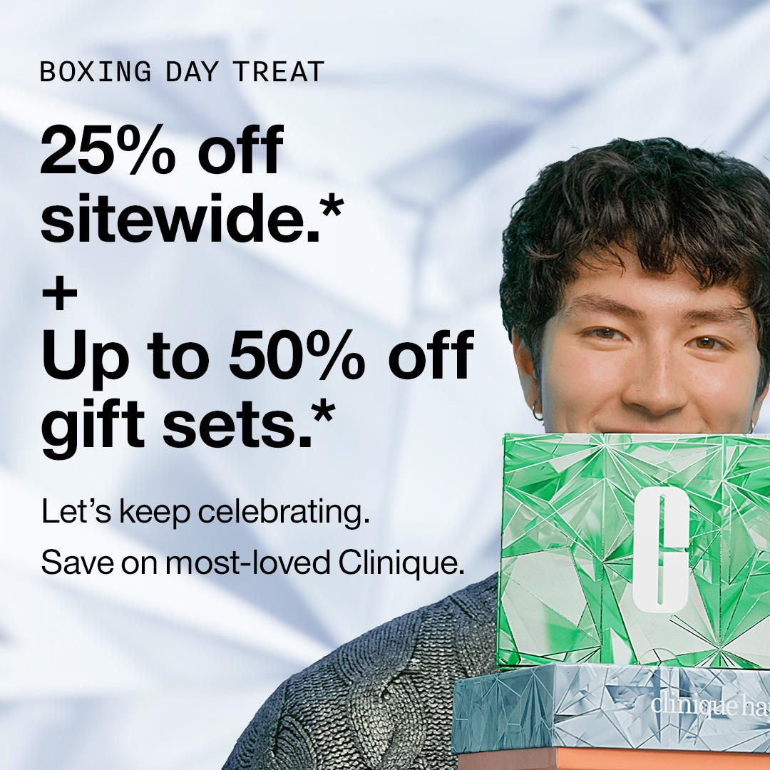 Clinique Canada 2023 Boxing Day Sale Canadian Deals 2024 – Glossense